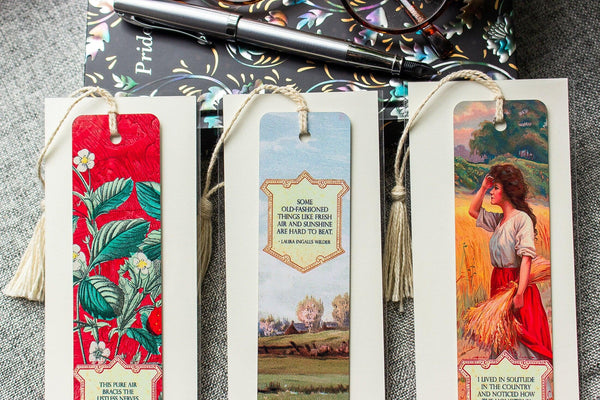 Country Life Quotes Bookmarks , Set of 3 - Sunshine and Ravioli